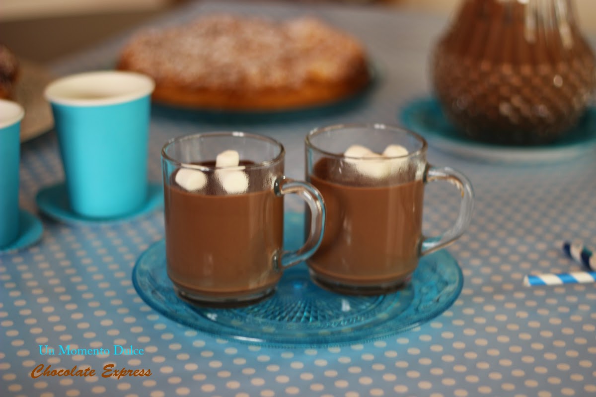 Un momento dulce: CHOCOLATE EXPRESS A LA TAZA