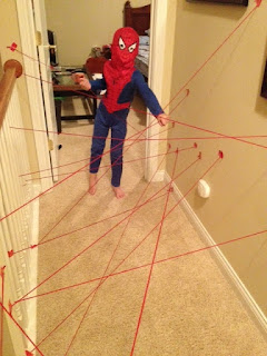 Babysitting: String Lazer Maze