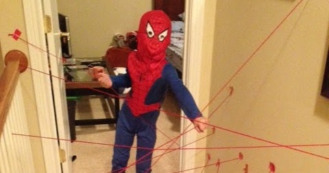 Babysitting: String Lazer Maze