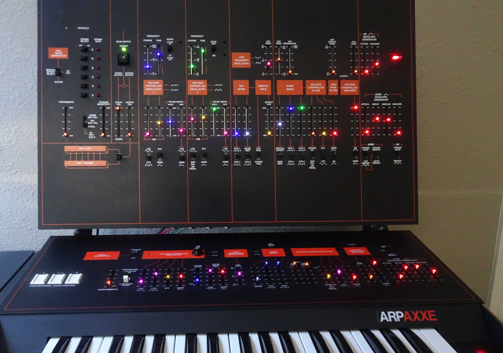 MATRIXSYNTH: ARP AXXE and AVATAR Analog Synthesizer