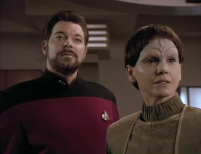 The Angriest Star Trek The Next Generation The Outcast