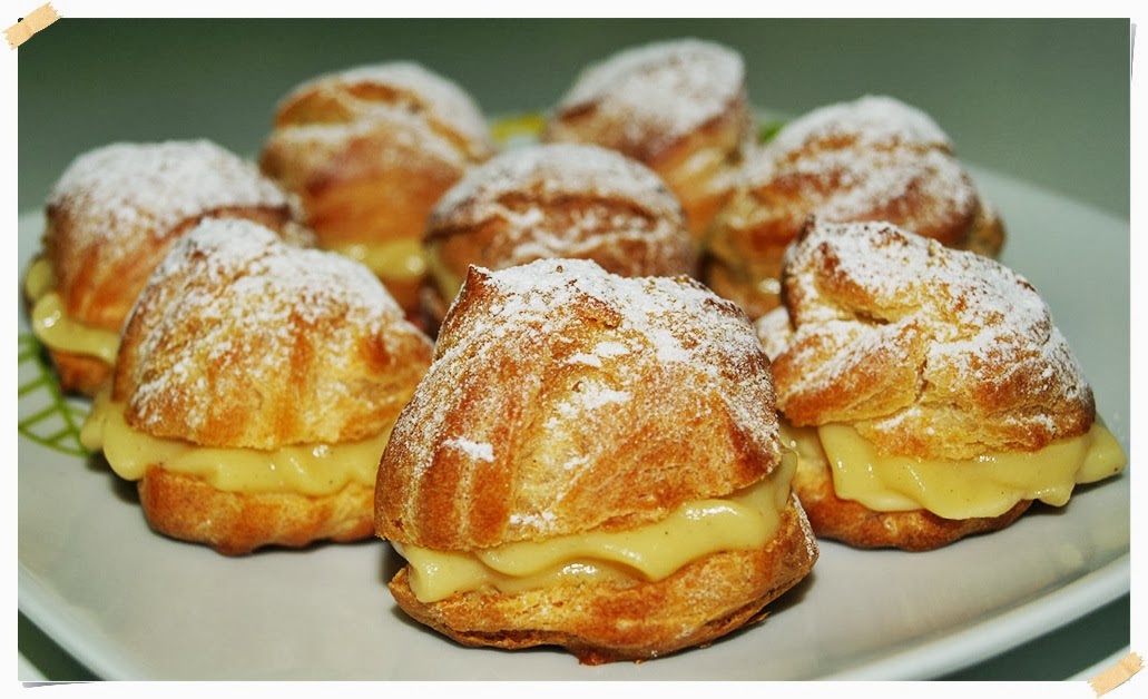 Do It Yourself!: Profiteroles de crema pastelera