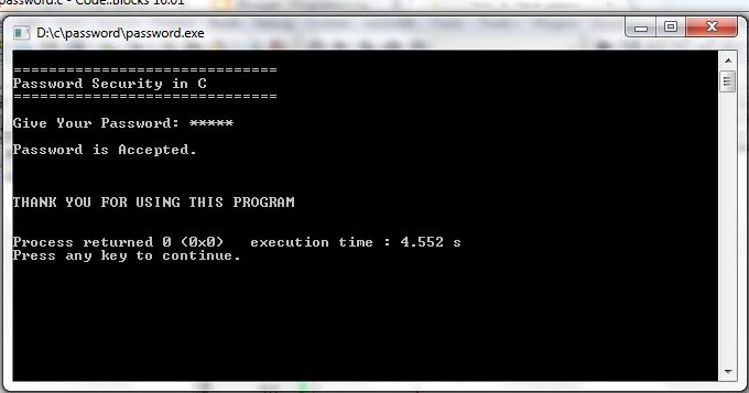 Free Programming Source Codes And Computer Programming Tutorials Password Security In C