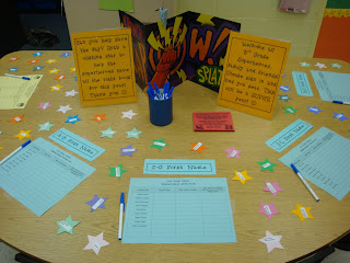 the ART of learning: :Open House and Our First Writing: