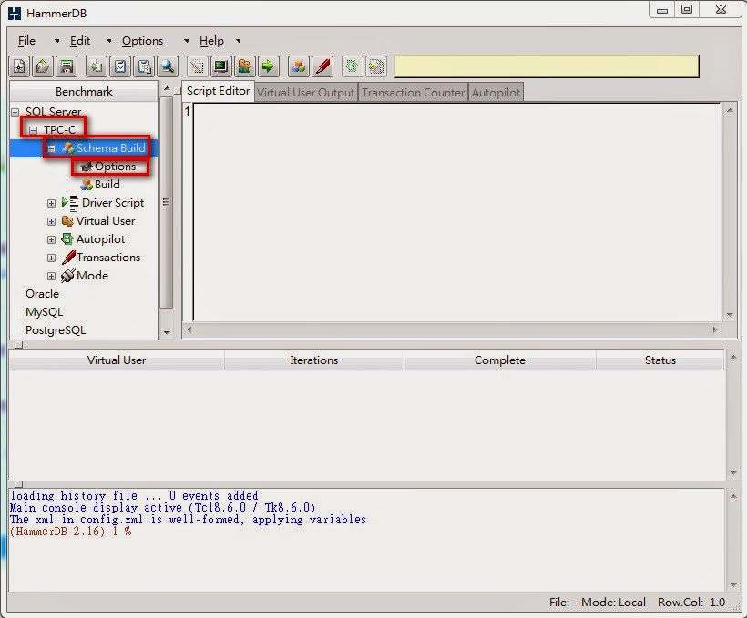 Adalf的小技巧 [hammerdb][tpc C]database Load Testing And Benchmarking Tool For Sql Server