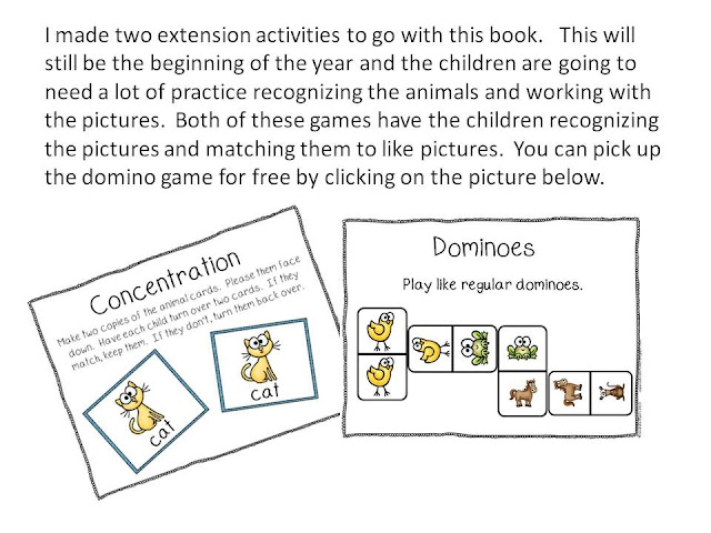 A special kind of class: One More Pet Activities and Freebie