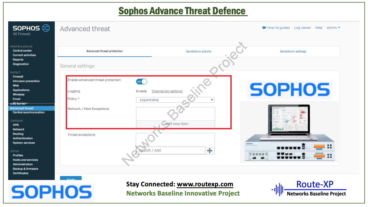 Dns Security With Sophos Route Xp