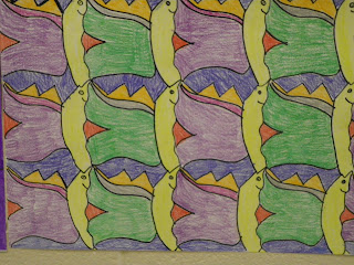 Tales of Frogs and Cupcakes: Tessellations: PART 3