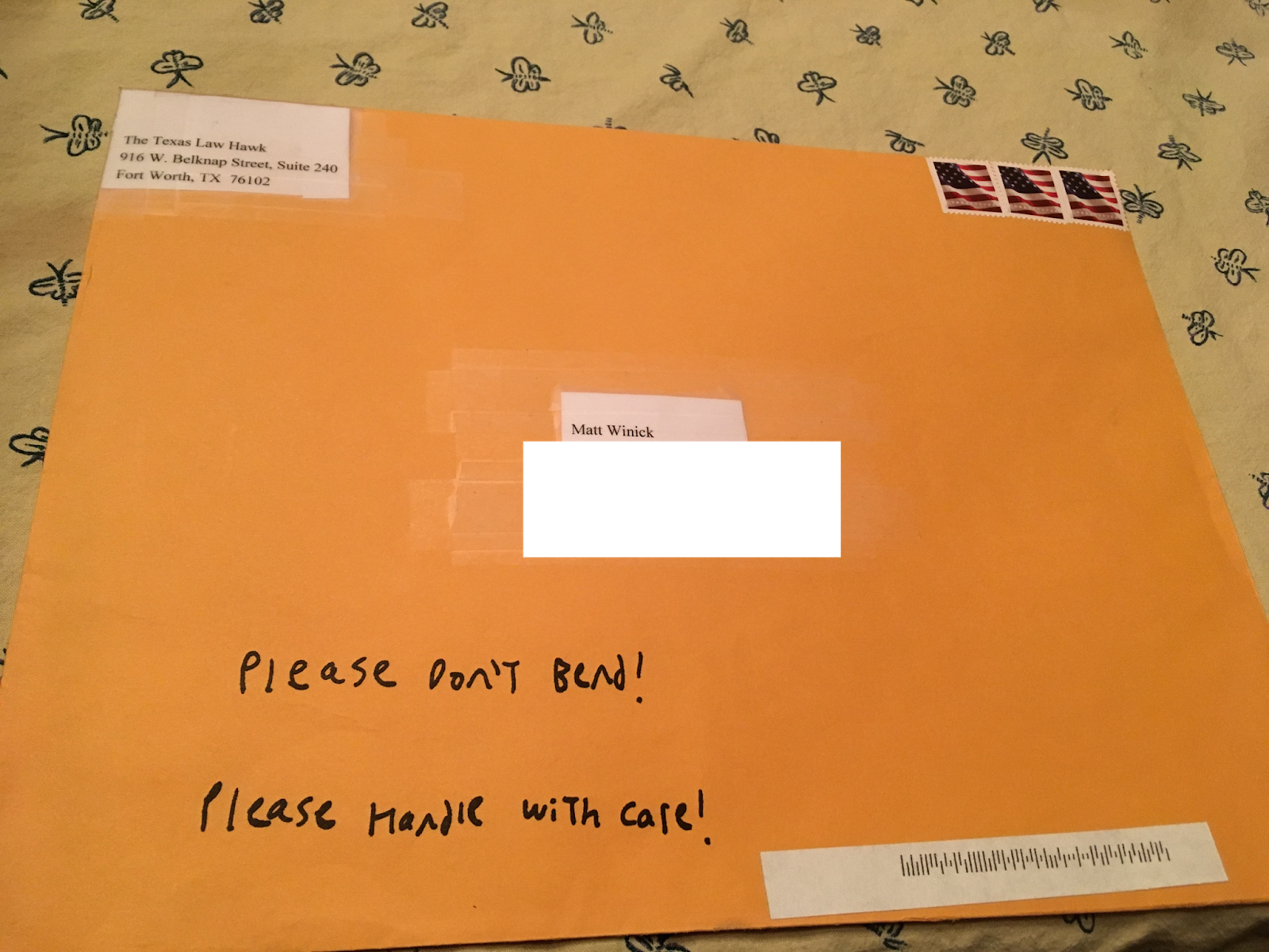 Mattsletters: Attorney Bryan Wilson The Texas Law Hawk