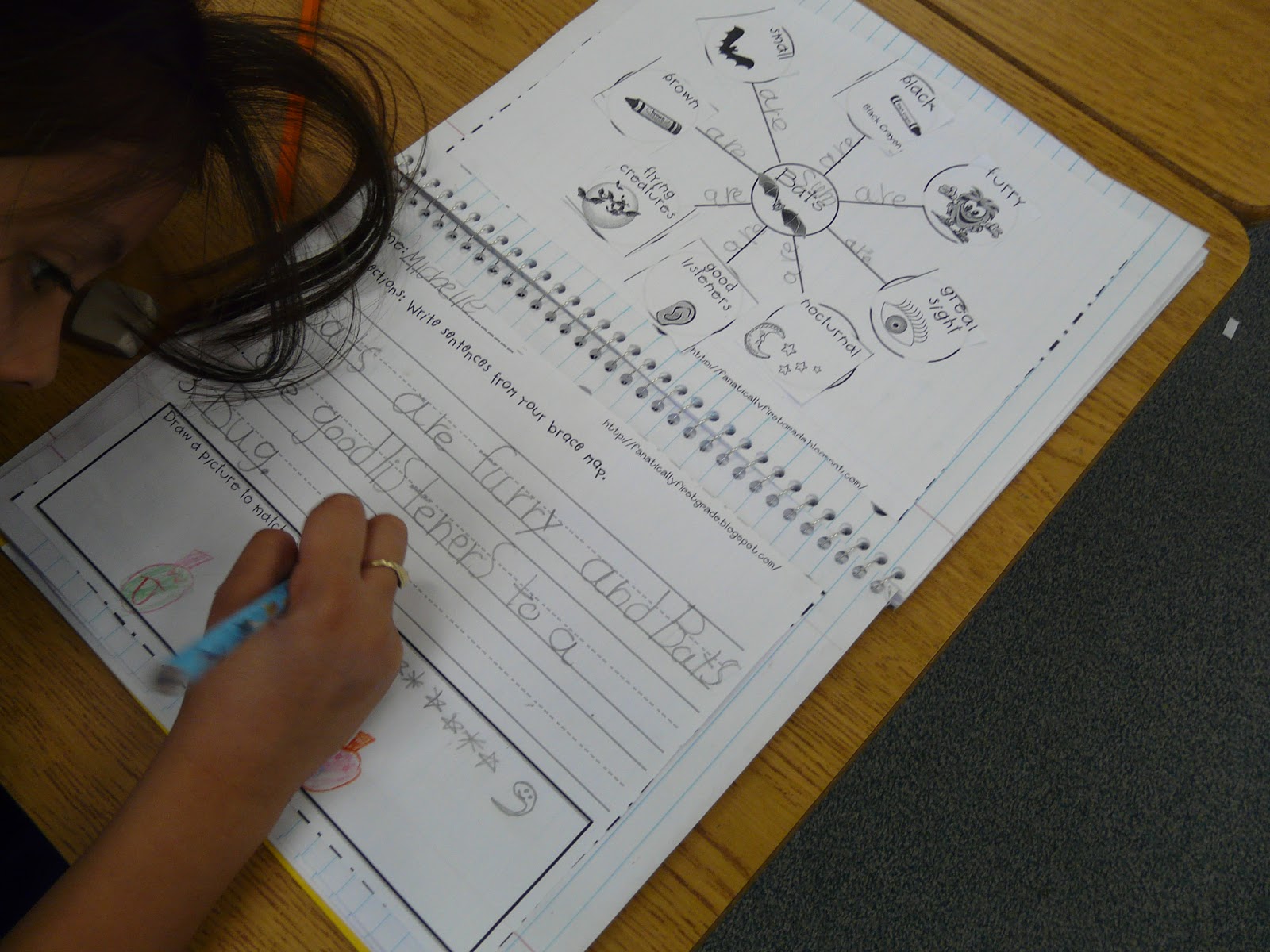 First Grade Fanatic!: Common Core Writing: First Grade! Second Quarter