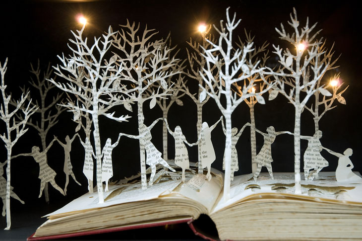 Su Blackwell paper artwork ~ art crafts projects