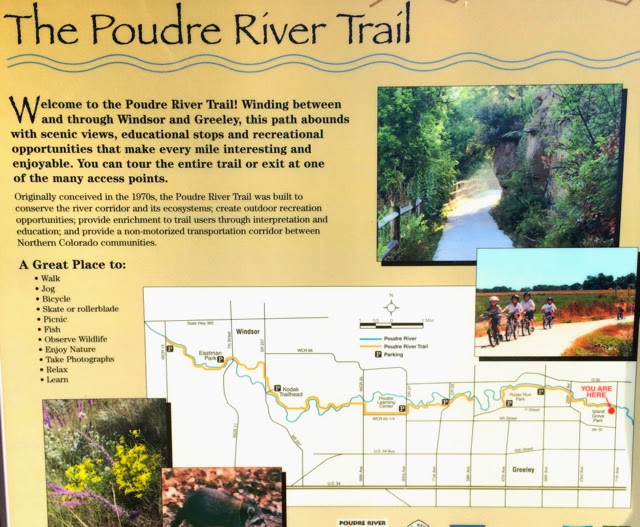 Chuck's Adventures: Biking Colorado's Poudre River Trail