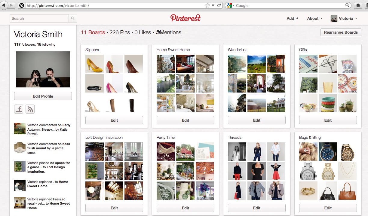 sophisticating: design obsession: pinterest