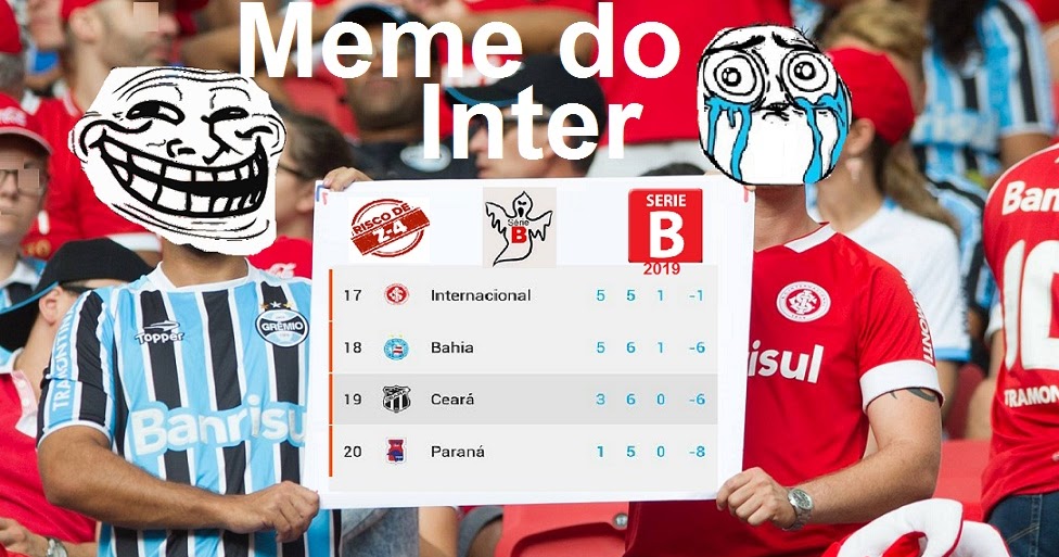 Diário de um Gaúcho Grosso: Meme do Inter