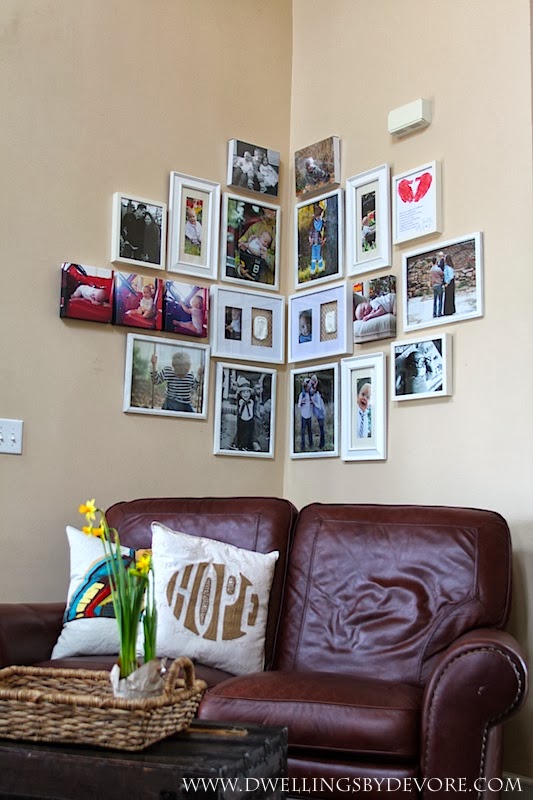 Dwellings By DeVore: Corner Gallery Wall