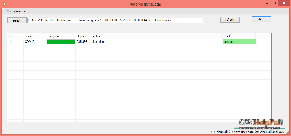 How to flash redmi note 4 using mi flash tool - tourspase