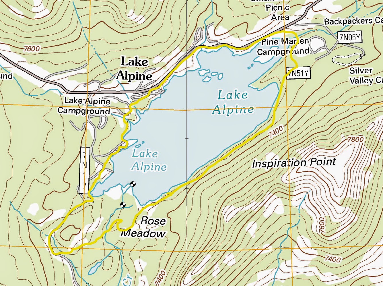 Mamma Quail Hiking California : End of Summer Hike Around Lake Alpine