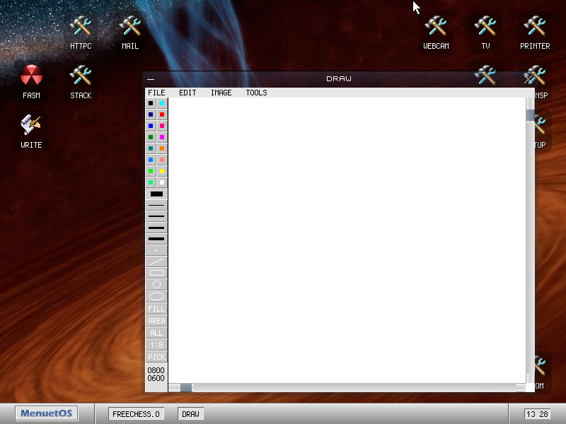 Angello: MenuetOS: Un sistema operativo escrito en assembler