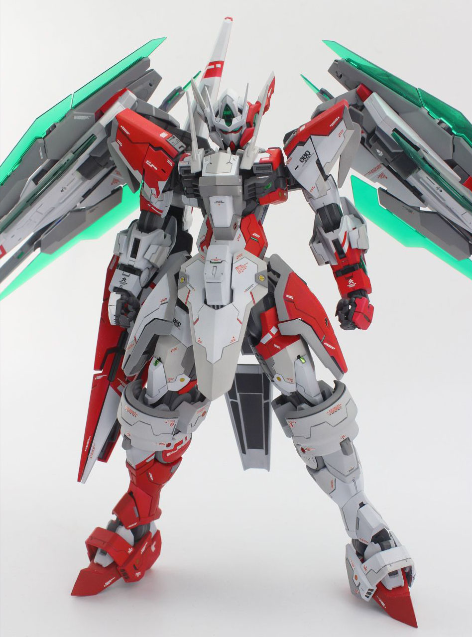 GUNDAM GUY: MG 1/100 00 Qan[T] Tekkeman - Custom Build [Part 1]