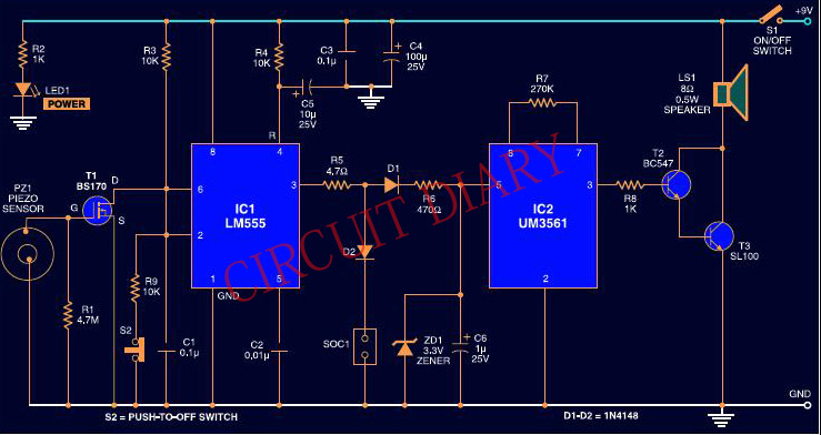 Smart Vibration Sensor ~ Circuit Diary