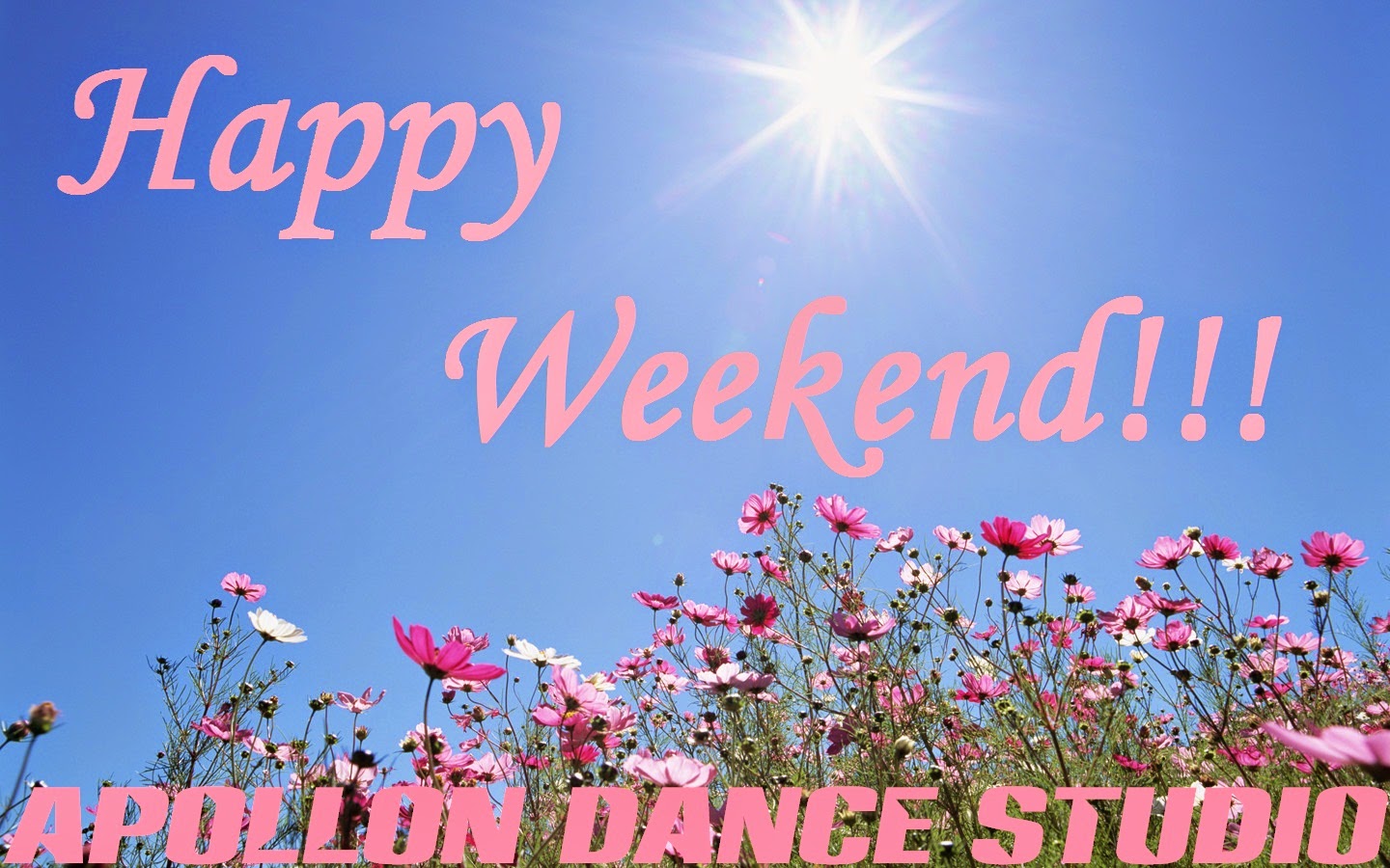 Apollon dance studio: Καλό Σαββατοκύριακο!!! :D