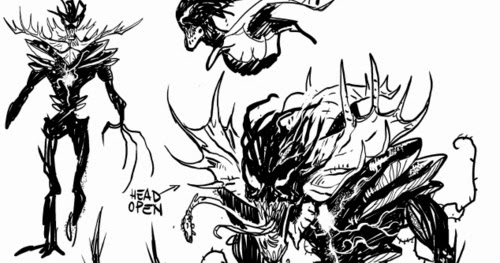 The Venom Site: groot-venom concept art