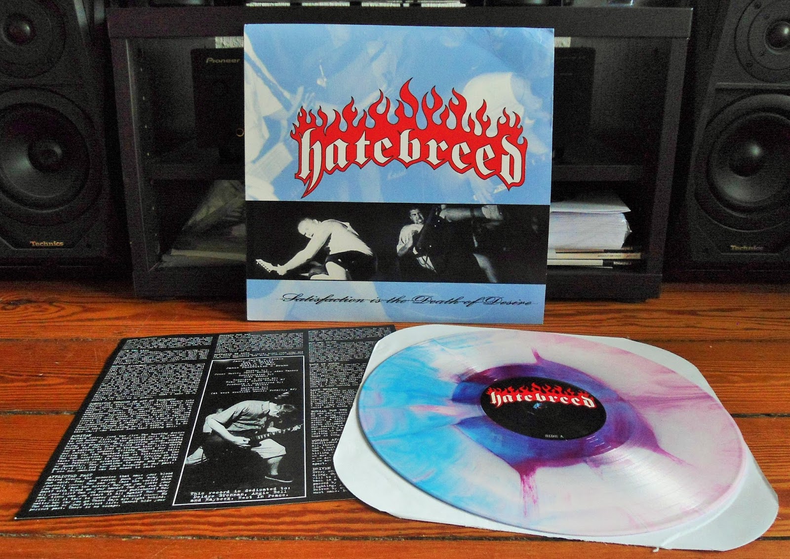 hardcore/metal vinyl: hatebreed - satisfaction is the death of desire