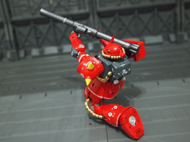 Gunpla by EthanPhua: 1/144 RG Char Zaku - Painted to Johnny Ridden Scheme