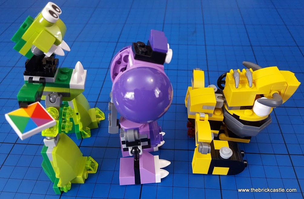 The Brick Castle: LEGO Mixels Series 6 - Gurrgle, Forx and Snax!
