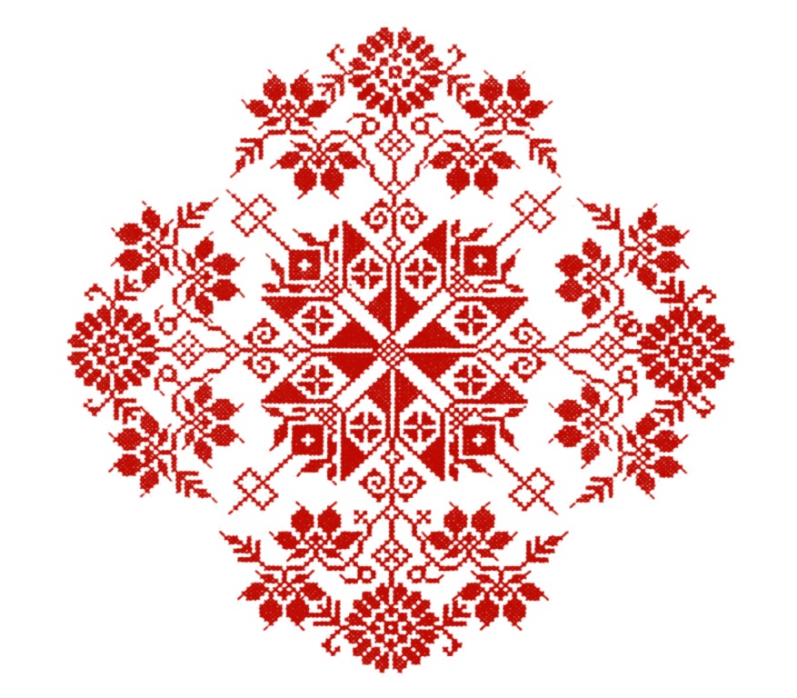 Contoh Motif Bordir Ornament Decorative | bordir