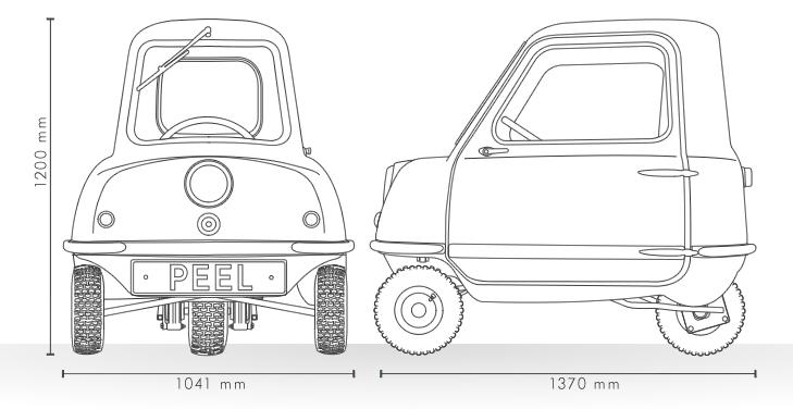 Information Hub: Peel P50 - The world's smallest car