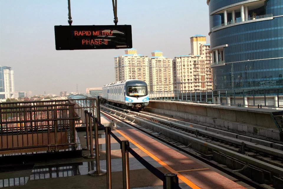 RisingCitizen: Gurgaon Rapid Metro: The first private Metro system ...