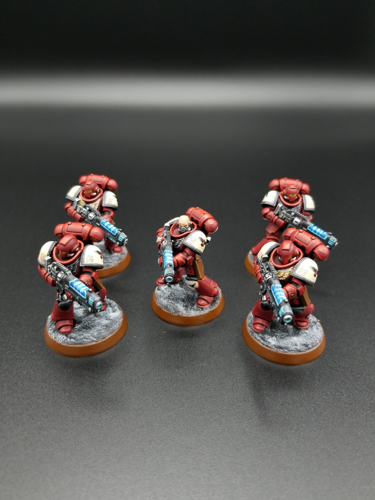 Tigurius's Omnis Arcanum Models: Blood Raven Primaris Hellblasters