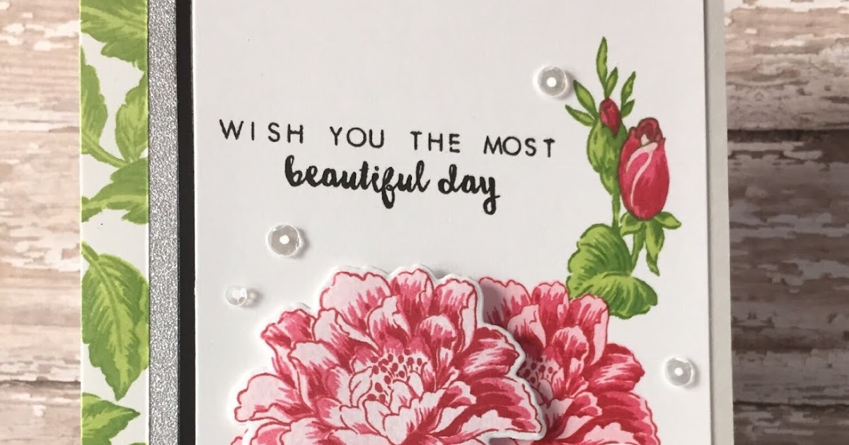 Crafting By Carol: Red, Beautiful Day