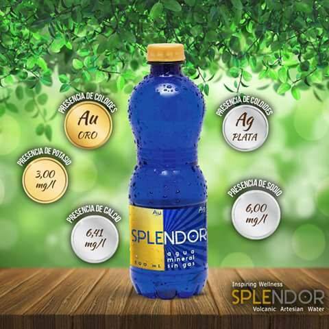 Propiedades curativas de Agua Splendor