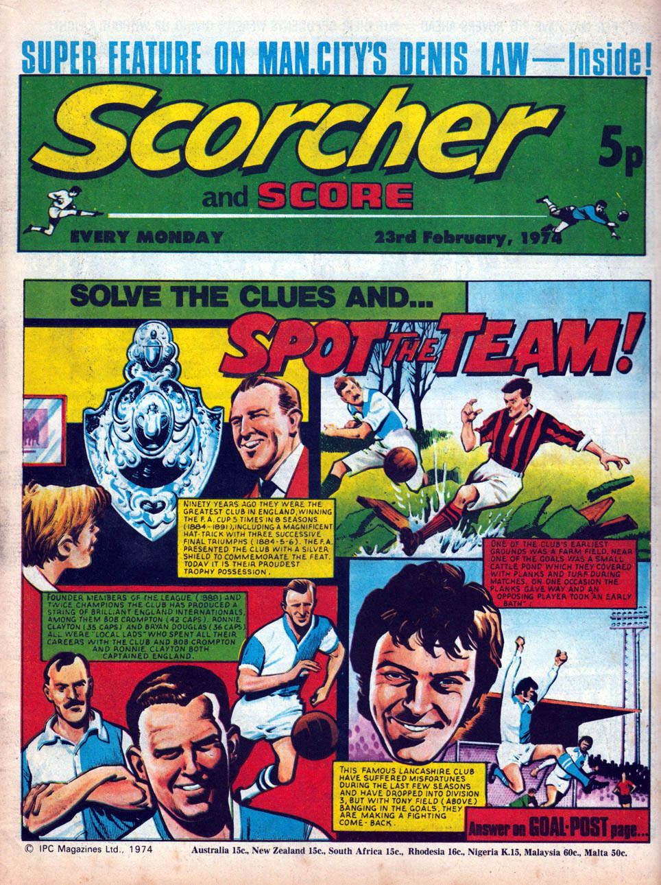 BLIMEY! The Blog of British Comics: Scorcher mystery solved