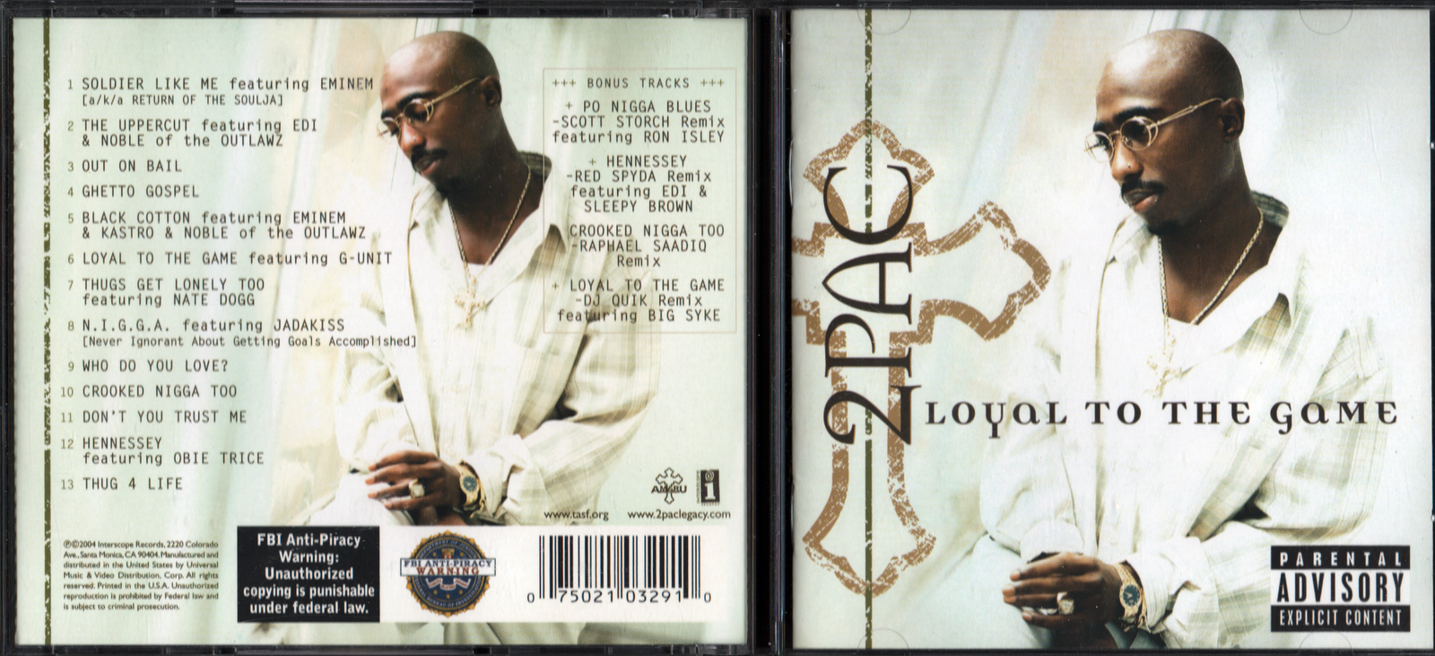 Ebonical Collaboration Volume Ⅱ: Loyal To The Game / 2Pac
