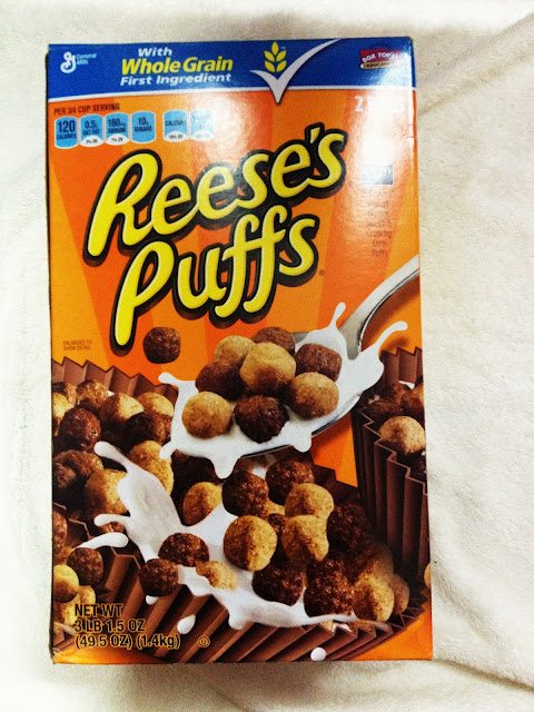 Just tasting :): REESE'S Puffs