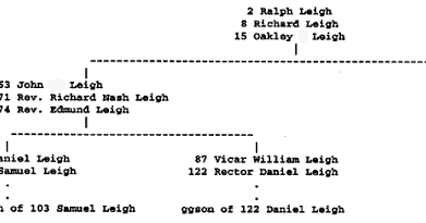 "Early" Welsh Leighs: Y-DNA Results
