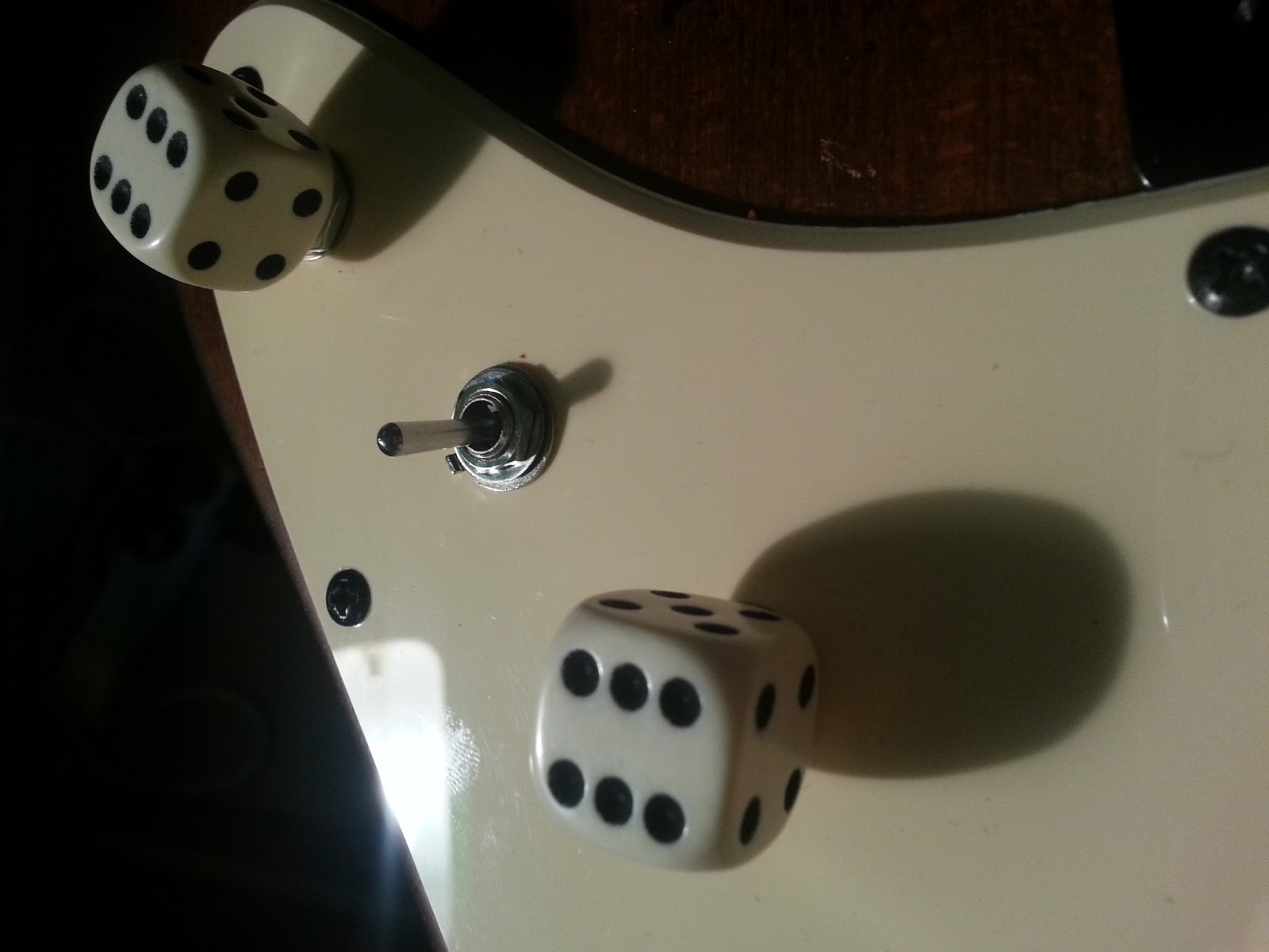 No Strings Attached - Modifications: Relic Stratocaster