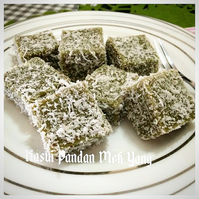 Kuih Kasui Pandan Mek Yang ~ Dari Jari Jari Halusku