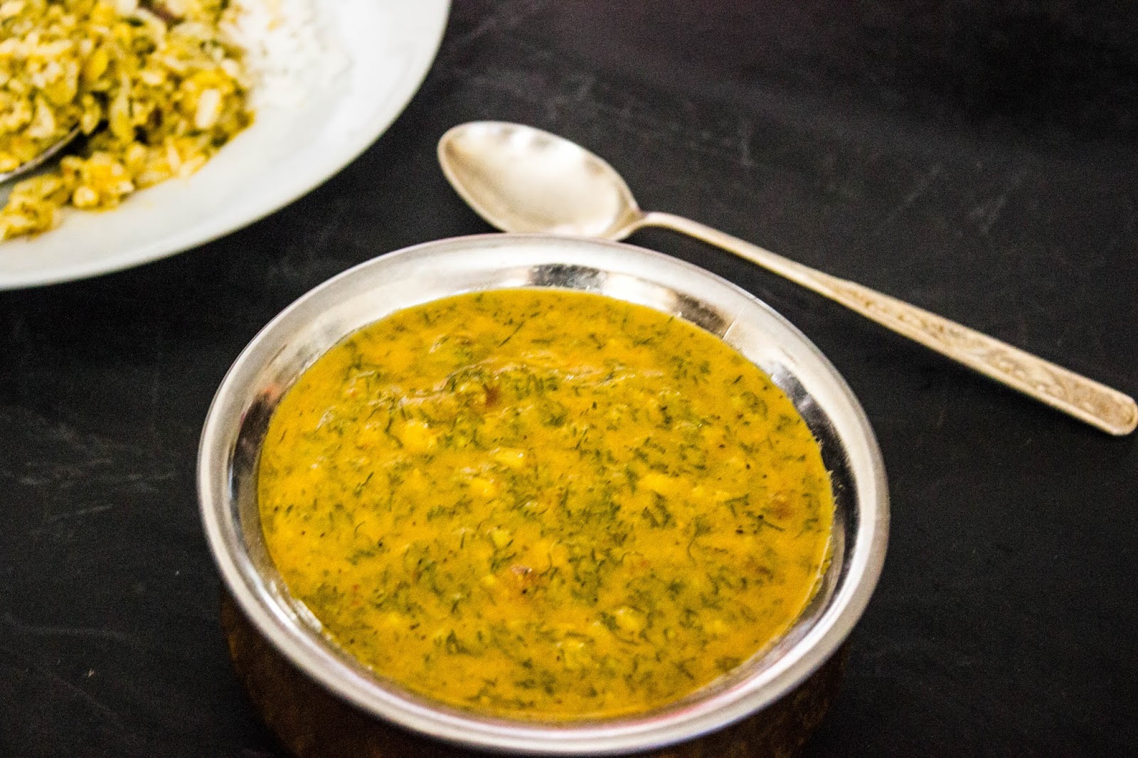 Lakshmi's Kitchen: Dill Leaves/Sopssige/Sabbakki Soppu Kootu