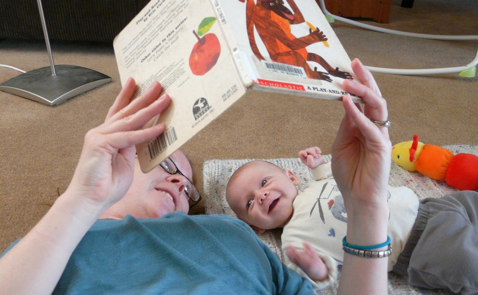 Our Toddler Days: Reading in the first eighteen months... what and when?