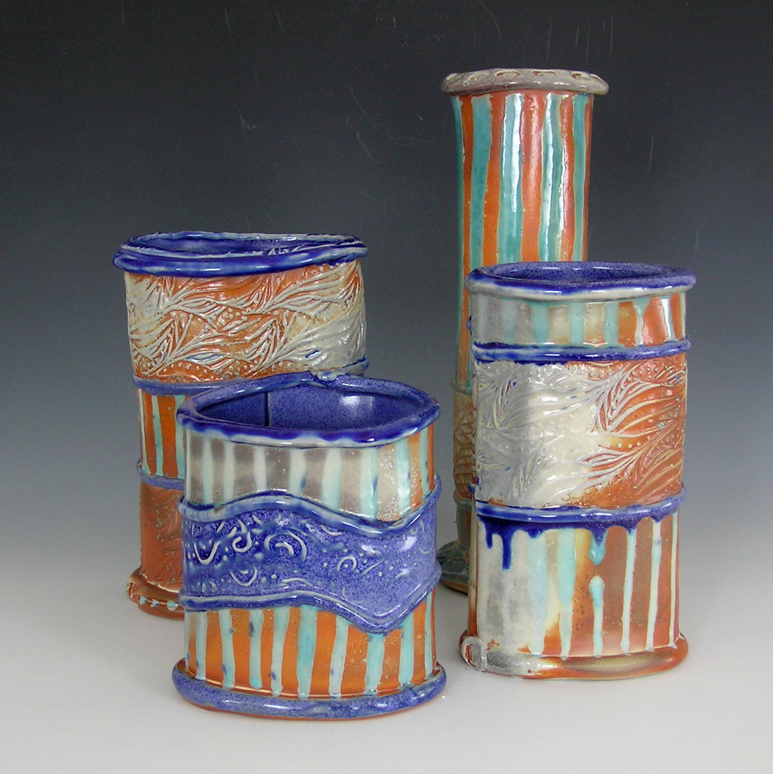 Fine Mess Pottery: Pots from the Firing!