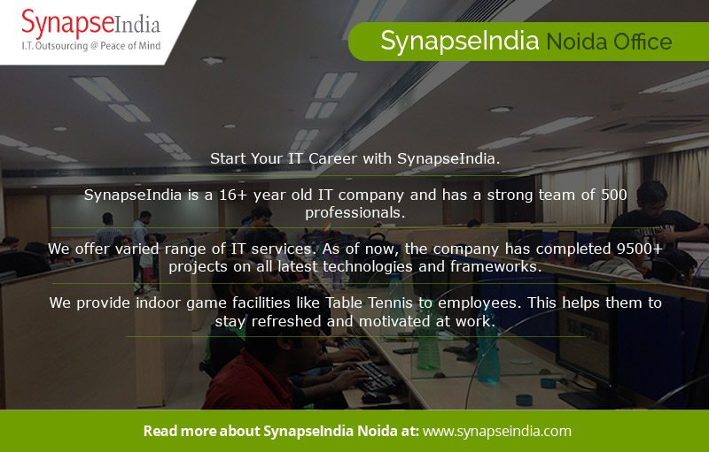 SynapseIndia Noida NSEZ benefits: Shape your IT career with ...