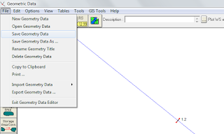 HEC-RAS Tutorial: Geometric Data File
