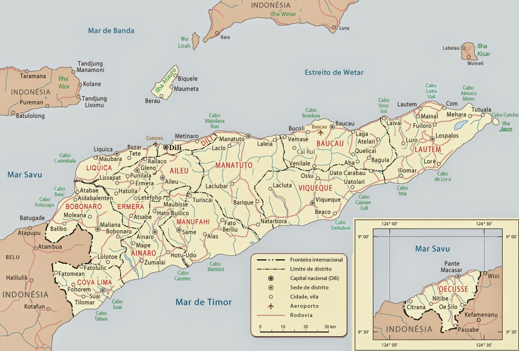 TIMOR-LESTE - Geografia Total™