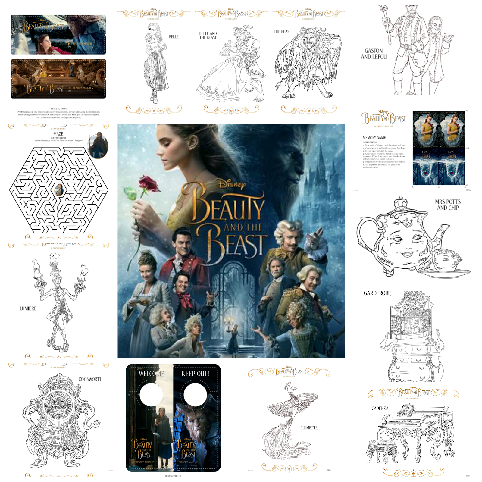 #BeOurGuest said #AlliedContigo to see @Disney 's #BeautyAndTheBeast ...