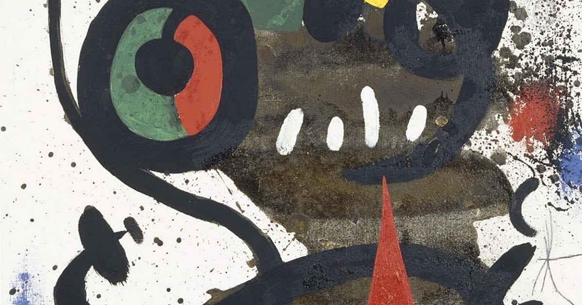 Enjoy some Damn Fine Art : Joan Miró. Woman (‘Femme’), 1972 (Museo ...