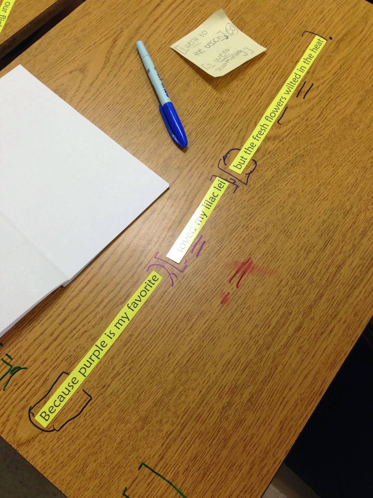 The Curly Classroom: The Writing on the Wall